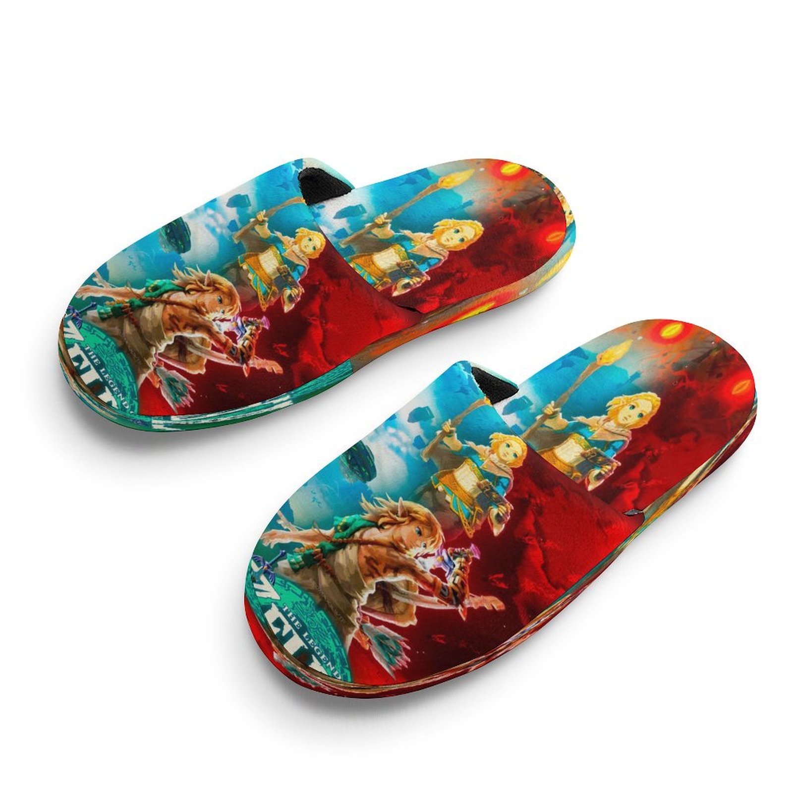 One Piece Slippers For Kids Indoor Outdoor Cute Cotton Slippers Bedroom ...