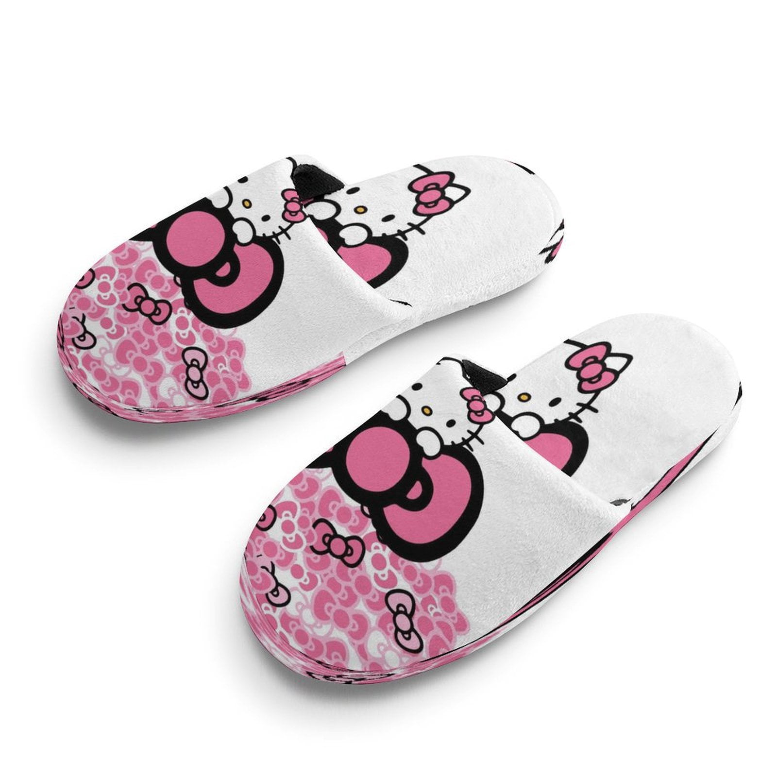 Hello Kitty Slippers For Kids Indoor Outdoor Cute Cotton Slippers ...