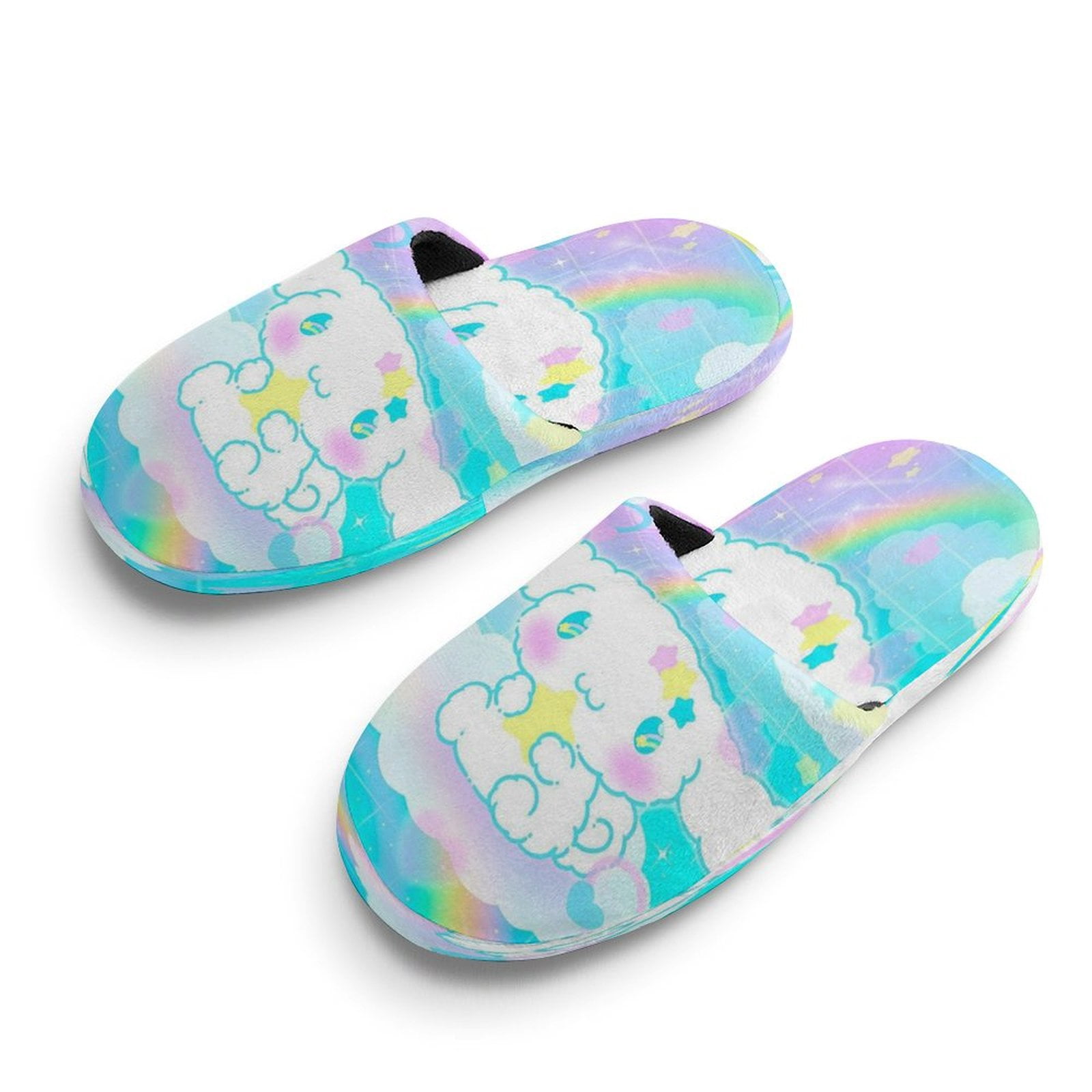 One Piece Slippers For Kids Indoor Outdoor Cute Cotton Slippers Bedroom ...