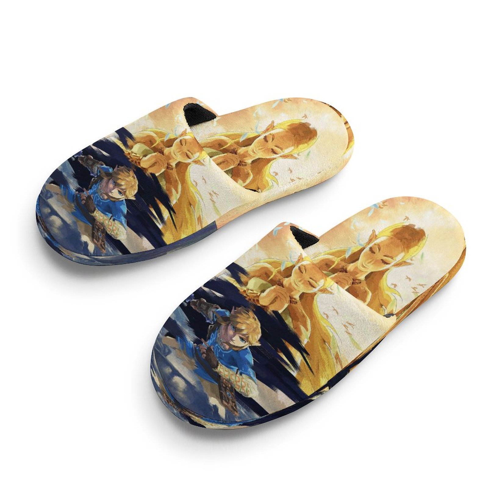One Piece Slippers For Kids Indoor Outdoor Cute Cotton Slippers Bedroom ...