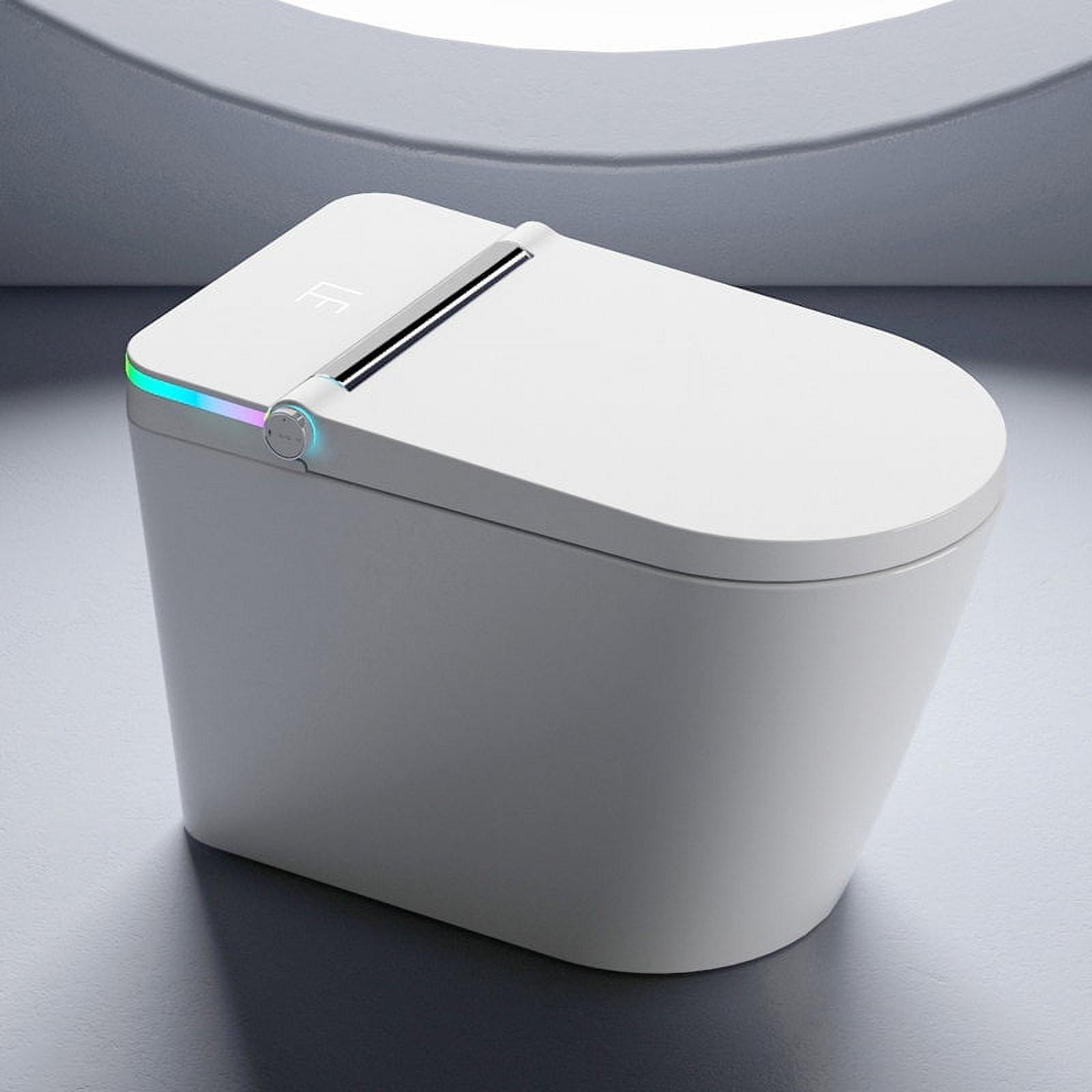 MyDepot White One-Piece Intelligent Toilet - Walmart.com
