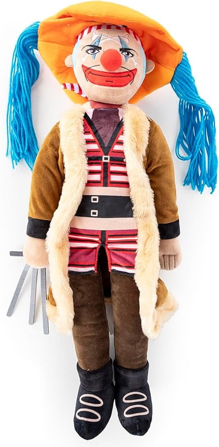 One Piece Soft Buggy Pillow Buddy - Anime Plush Toys - Walmart.com