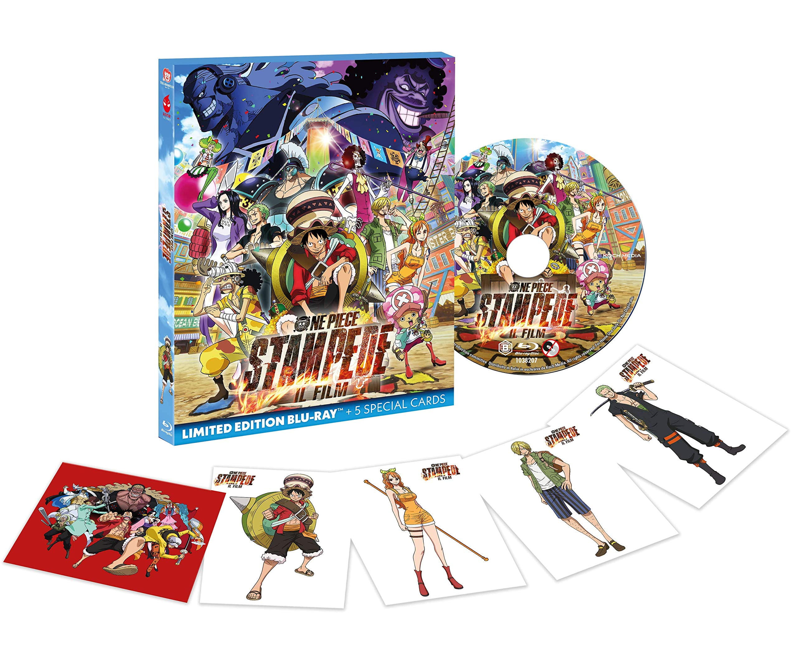 One Piece: Stampede - Il Film (Blu-Ray) (Collectors Edition) ( Blu Ray) (Blu-ray) Eiichiro Oda ...