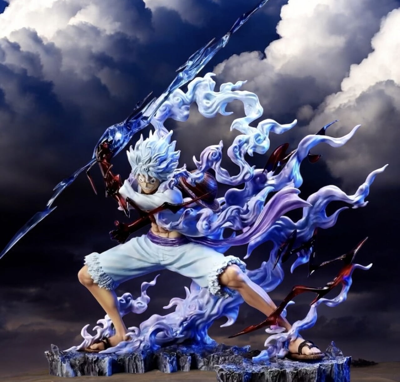 Customer reviews for One Piece Sun God Five Gear Nika Lightning Luffy ...