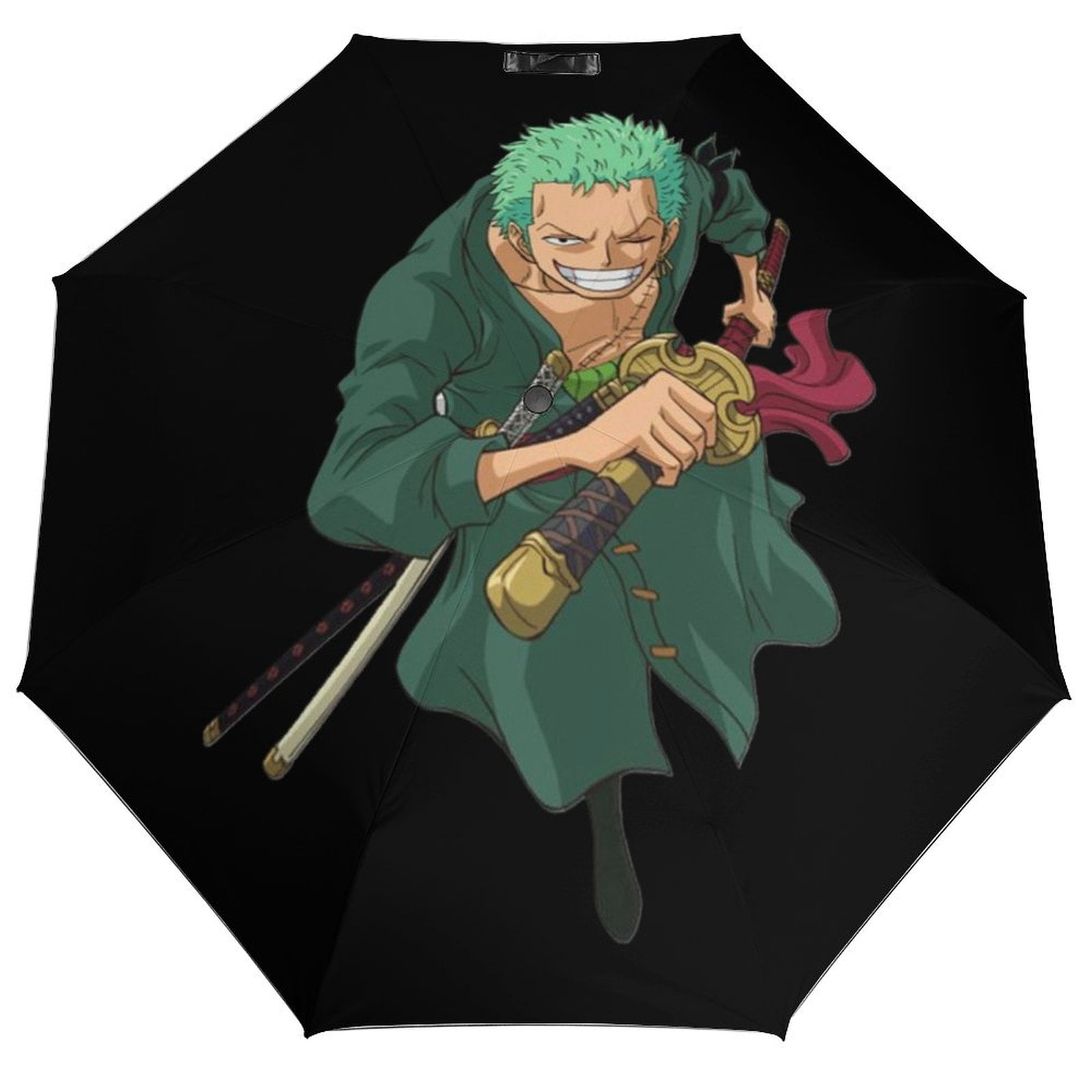 One Piece Sun umbrella Automatic Open/Close Sun Rain Travel Umbrella UV ...