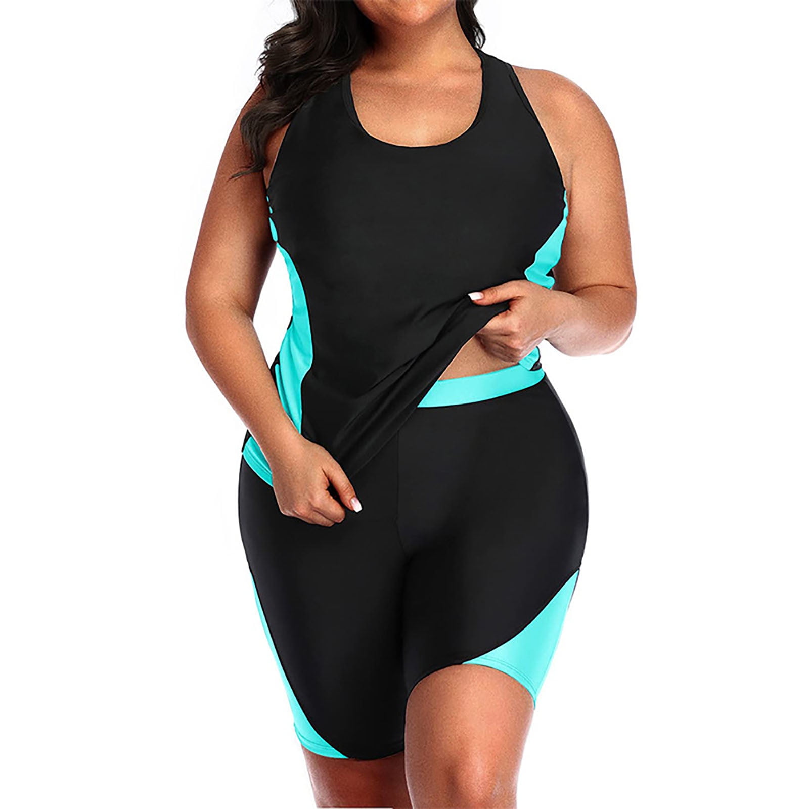 One Piece Swimsuit Womens Plus Size Sports Diving Suit Surfing Suit ...