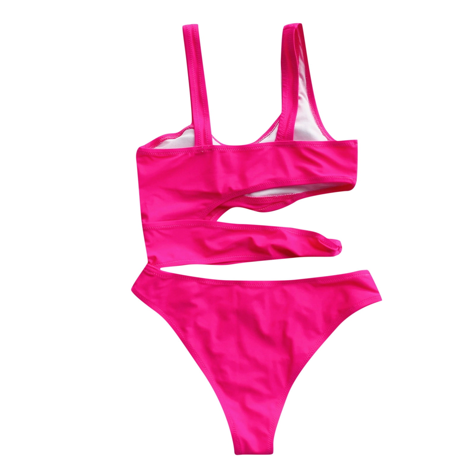 One Piece Swimsuits for Women Sexy Cutout Tummy Control High Waisted ...