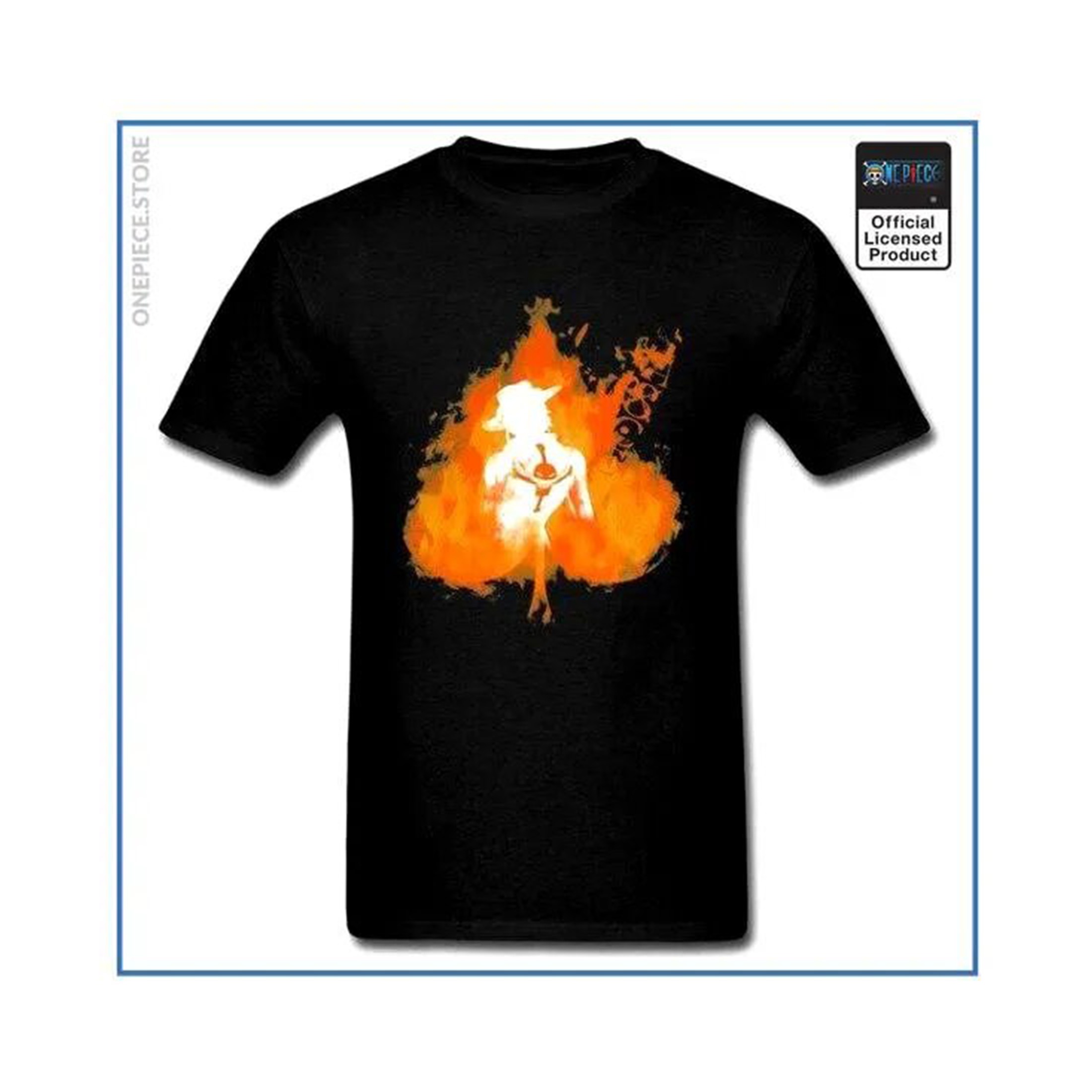 One Piece T-Shirt – Fire Fist Ace official merch - Walmart.com