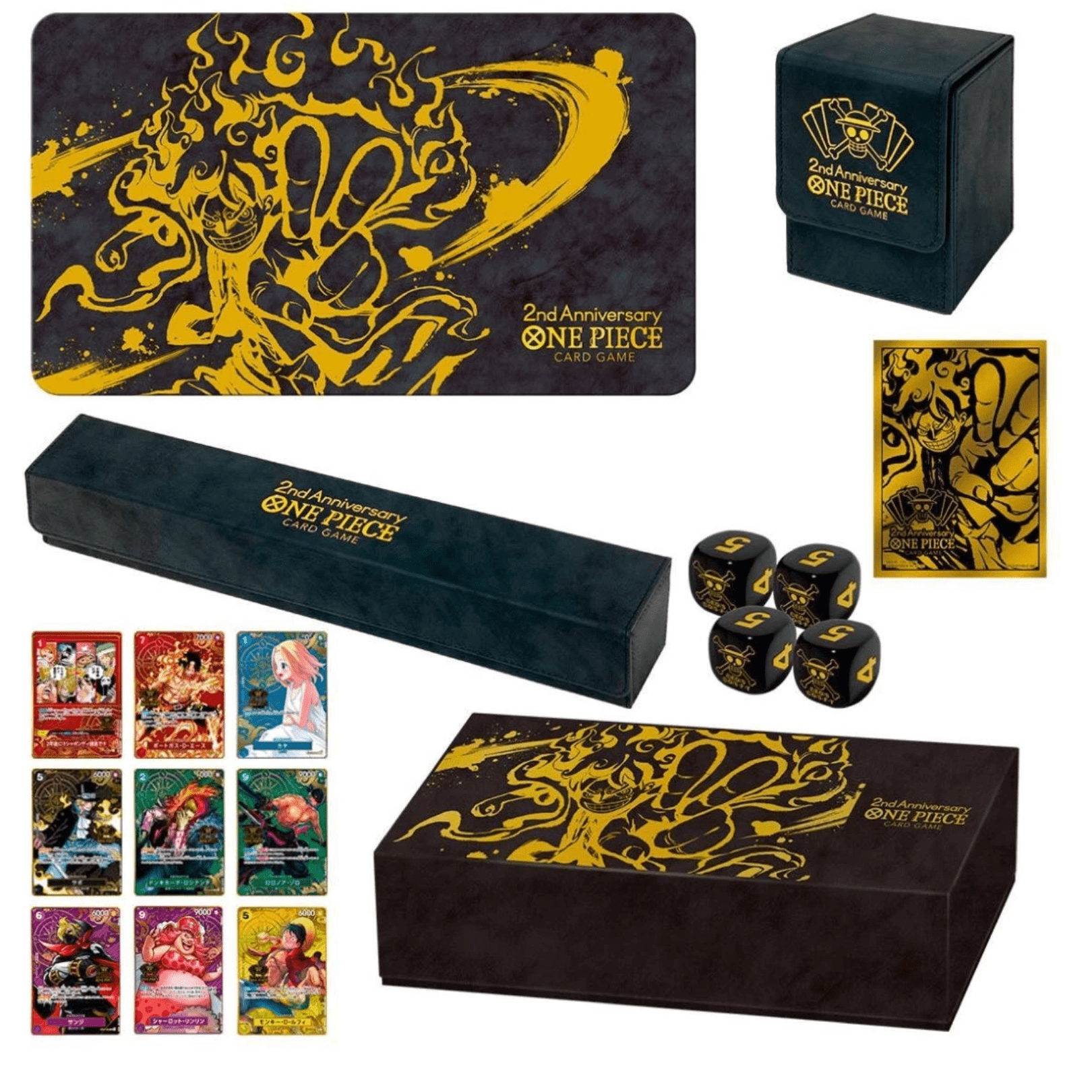 One Piece TCG Japanese 2nd Anniversary Collection Box - Walmart.com