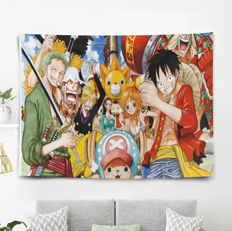 One Piece Tapestry Gift Wall Hanging Backdrop for Room Bedroom Girls or ...
