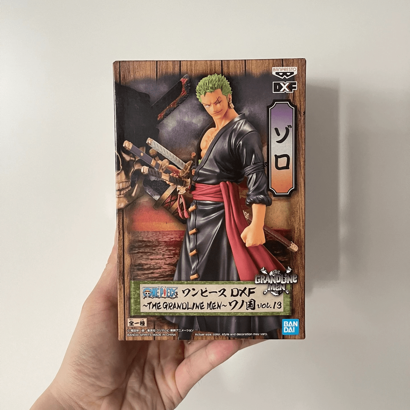 One Piece Wano Country 1st Edition B Roronoa Zoro Animation Character ...