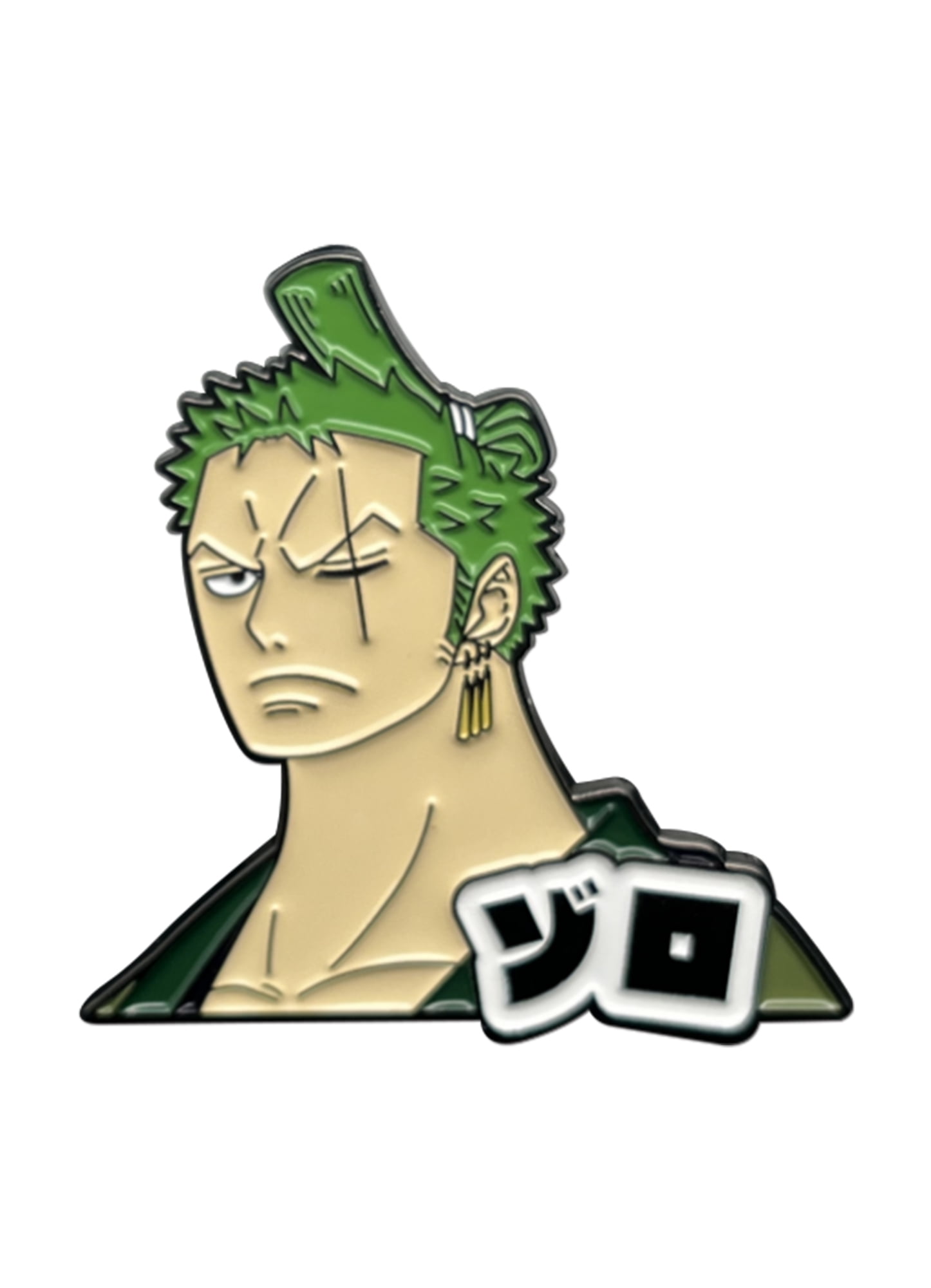 One Piece - Wano Country Roronoa Zoro Pin - Walmart.com
