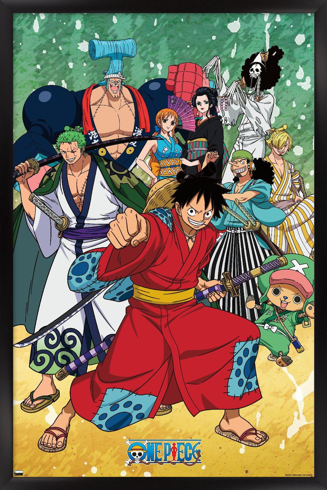 One Piece: Wano Country - Samurai Crew Wall Poster, 22.375" x 34 ...