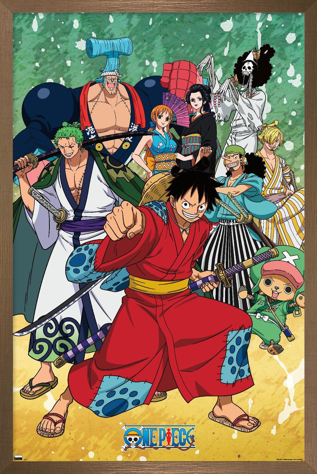 One Piece: Wano Country - Samurai Crew Wall Poster, 22.375" x 34 ...