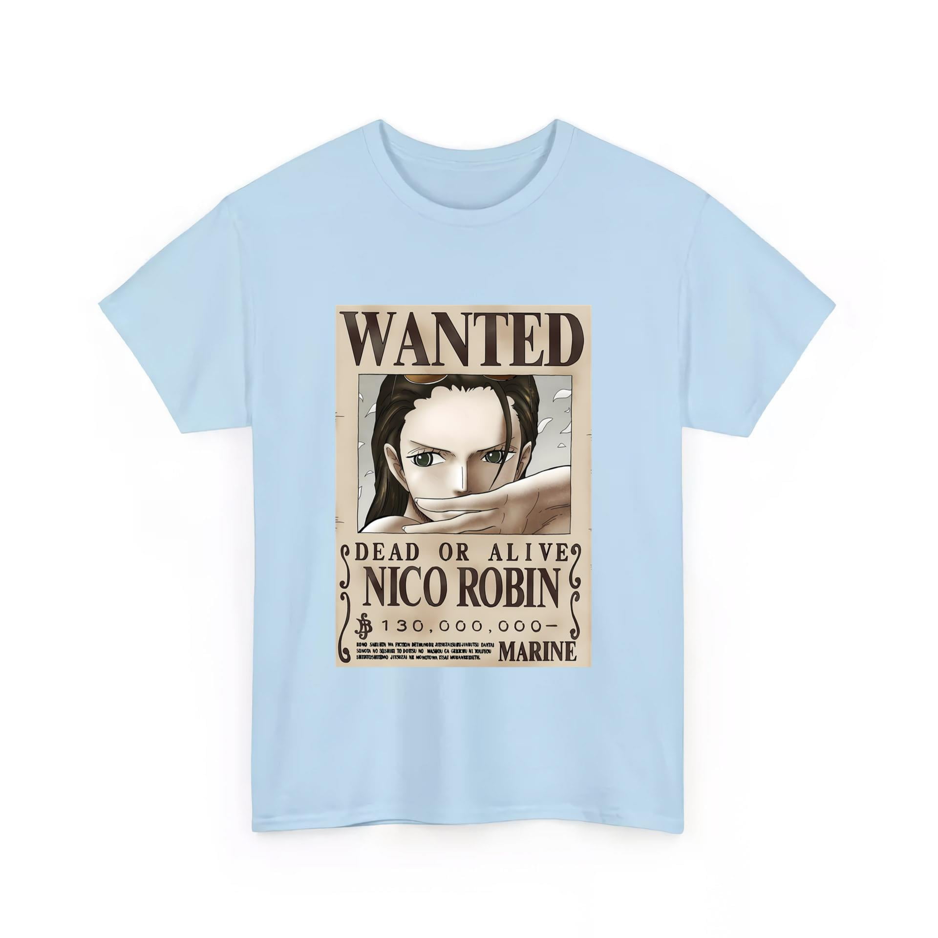 One Piece Wanted Poster - Nico Robin (WanoEgghead) Graphic T-Shirt ...