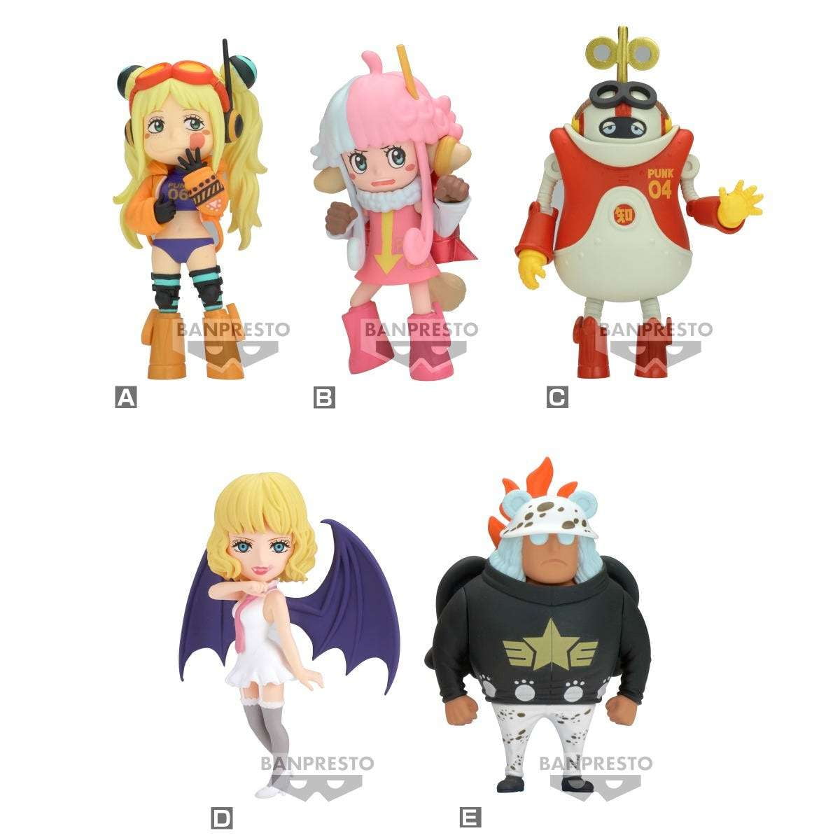 One Piece World Collectable Figure WCF Egghead 5 Box of 12 Mini Figures ...