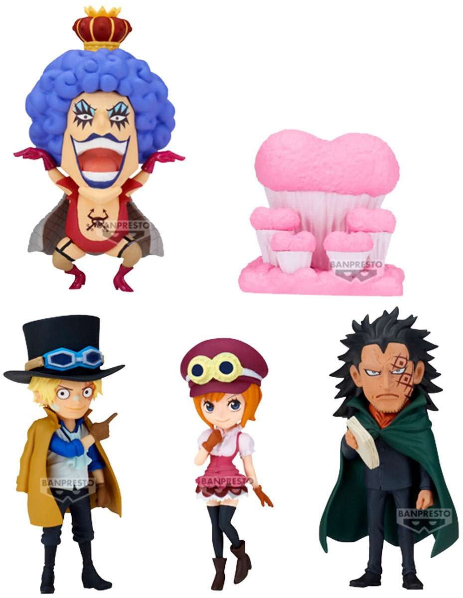 One Piece World Collectable Figure WCF Kamabakka Kingdom Box of 12 Mini ...