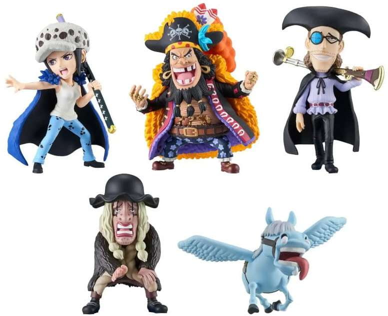 One Piece World Collectable Figure WCF Trafalgar Law vs. Blackbeard ...