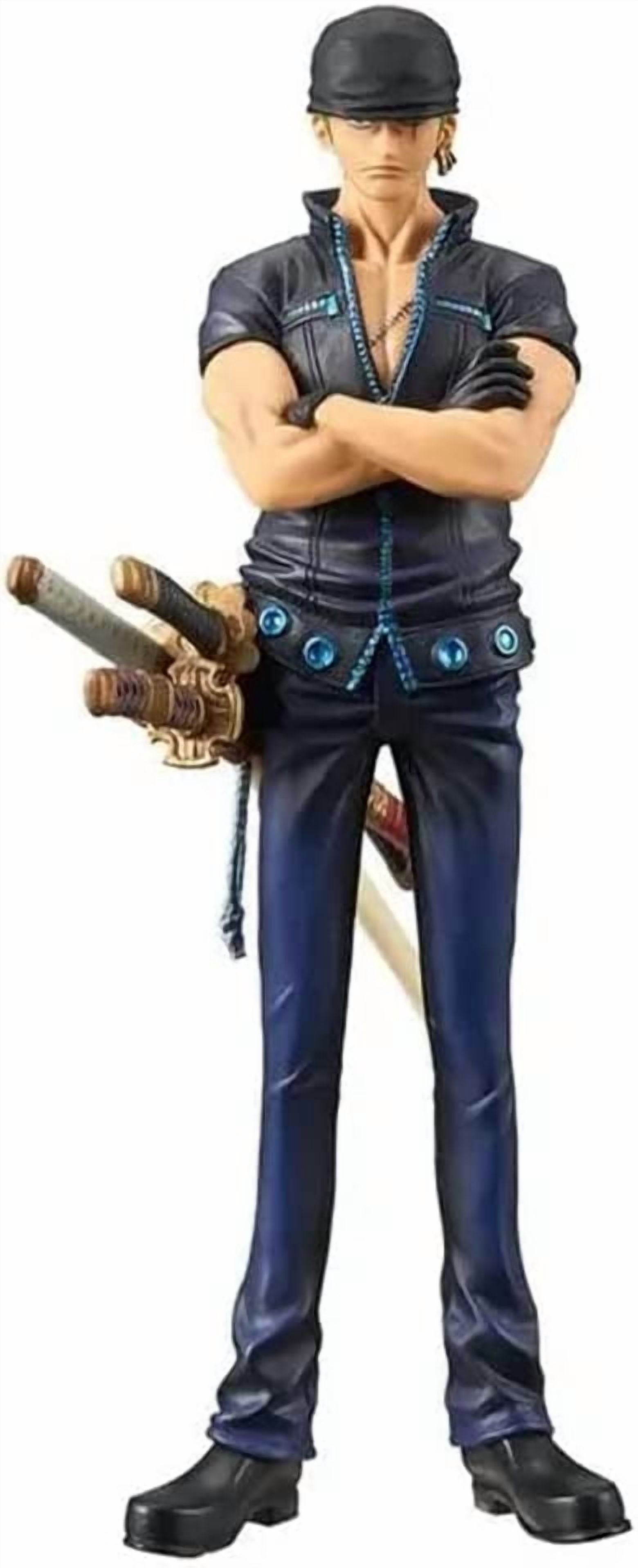 One Piece: Zoro Collectible (Gold Series) Anime Figurine Cartoon Statue ...