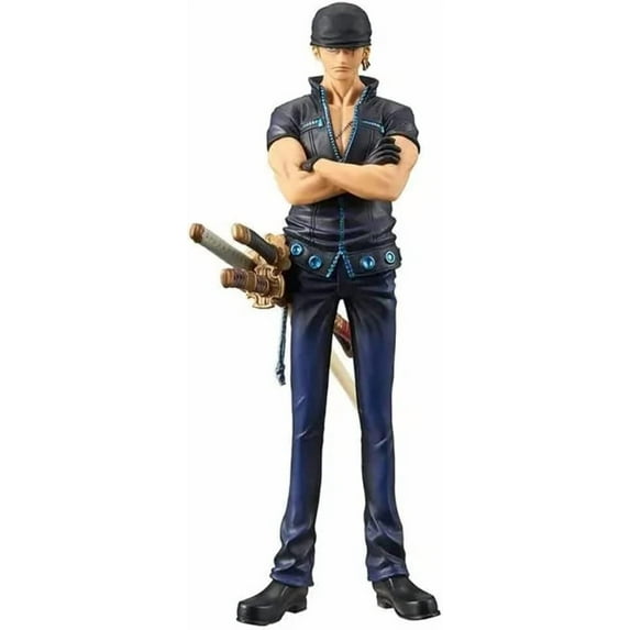 One Piece: Zoro Collectible (Gold Series) Anime Figurine Cartoon Statue ...