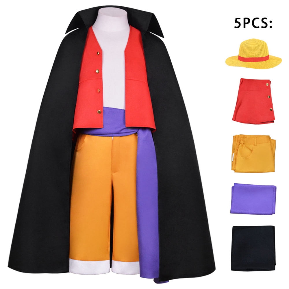One Piece cos and the Kingdom of Ghost Island Luffy cosplay Clothing ...
