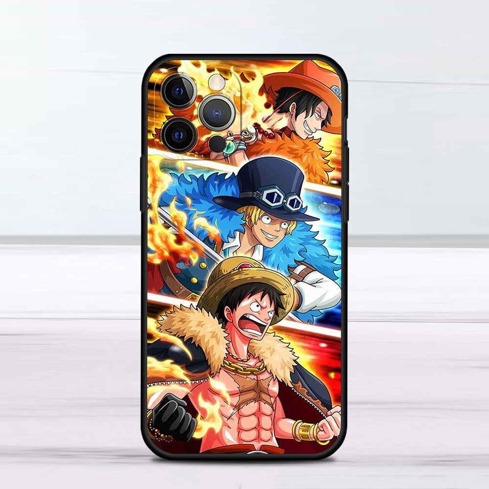 One Piece for iPhone 15promax Softness PC Case Cute Cool Anime Cartoon ...