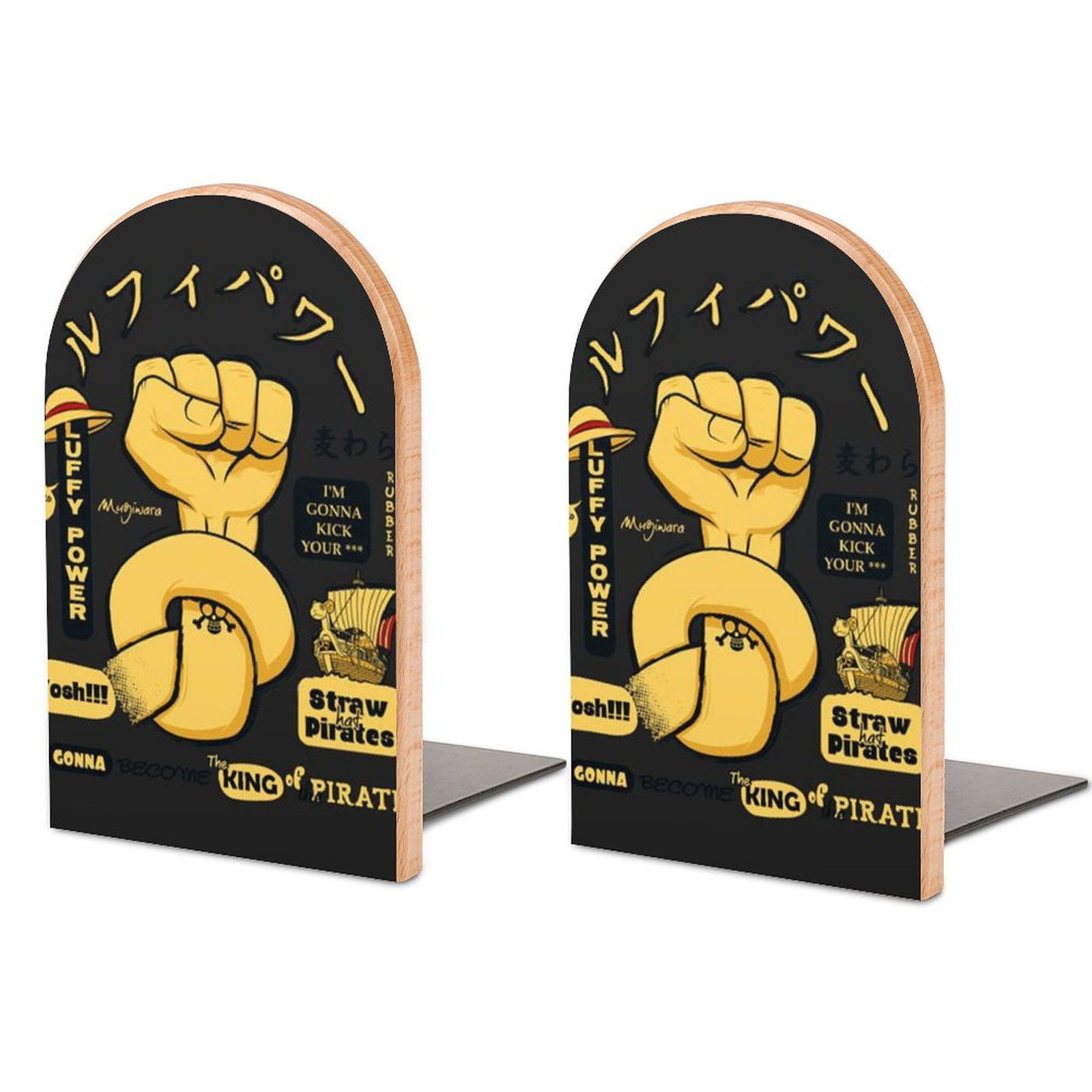 One Piece kids bookends for shelves - Walmart.com