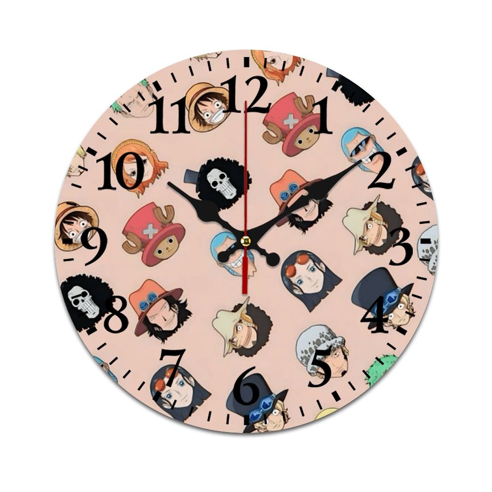 One Piece wall clocks battery operated decorative 30cm/11.8in - Walmart.com