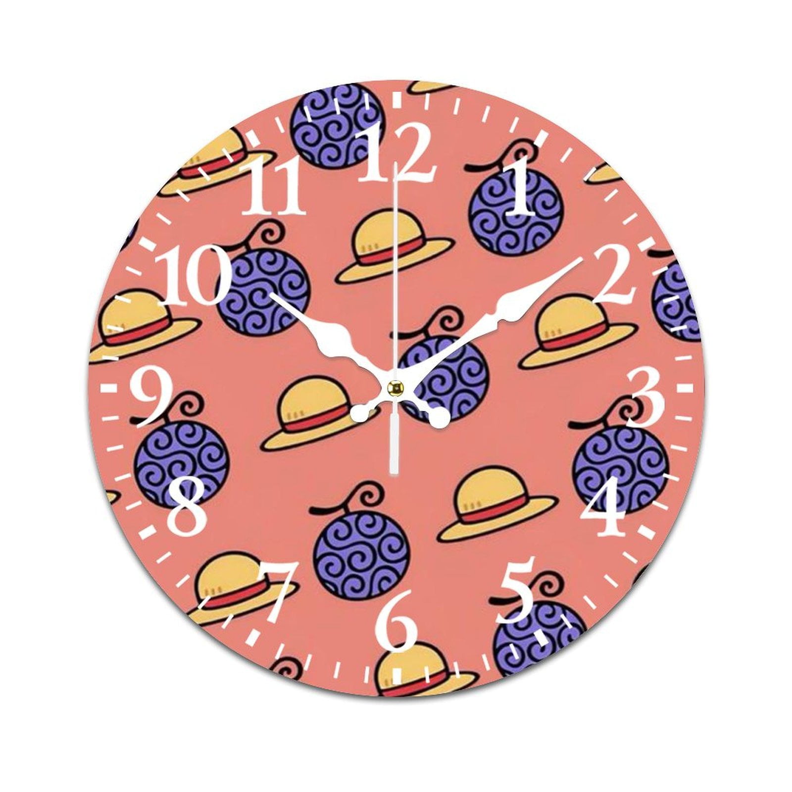 One Piece wall clocks battery operated decorative 30cm/11.8in - Walmart.com