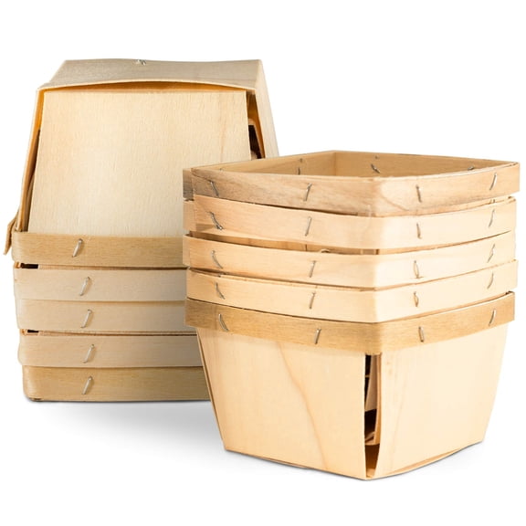 Wooden Berry Baskets