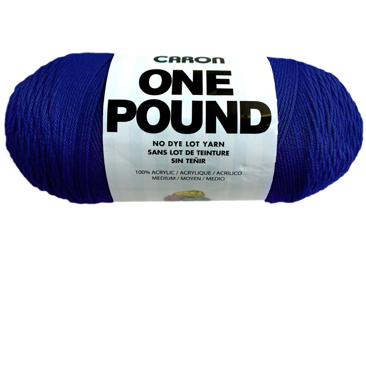 One Pound Yarn by Caron - Solid Color Yarn for Knitting - Crochet ...