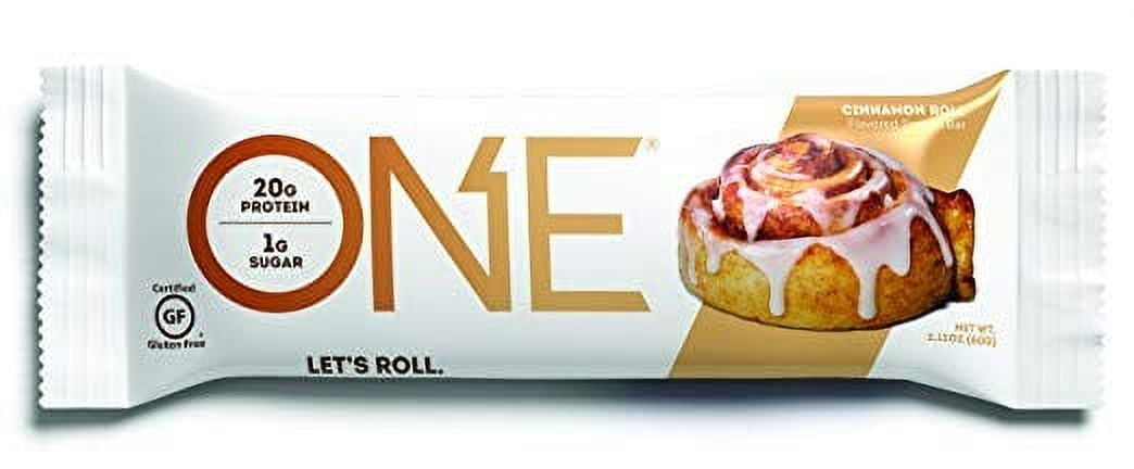 One Protein Bar, Cinnamon Roll (6 bars) - Walmart.com