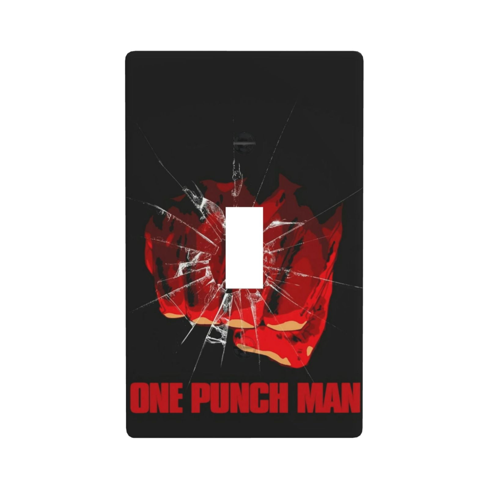 One Punch Man Anime Light Switch Cover Plates, Single Lever Wall Plate ...