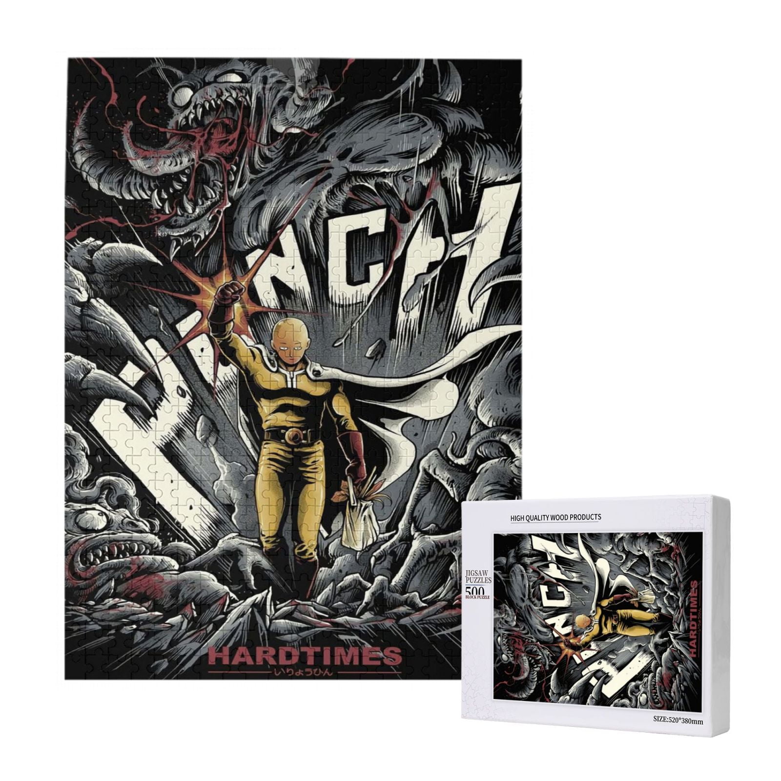 One Punch Man Jigsaw Puzzles for Adults 300/500/1000 Piece, Party ...