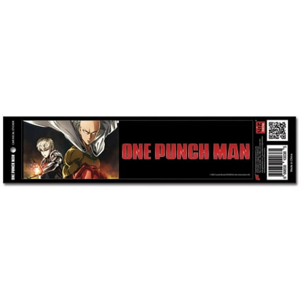 One Punch Man Key Visual Anime Auto Decal Bumper Sticker GE-10038 ...