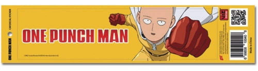 One Punch Man- Saitama Flying Car Decal - Walmart.com