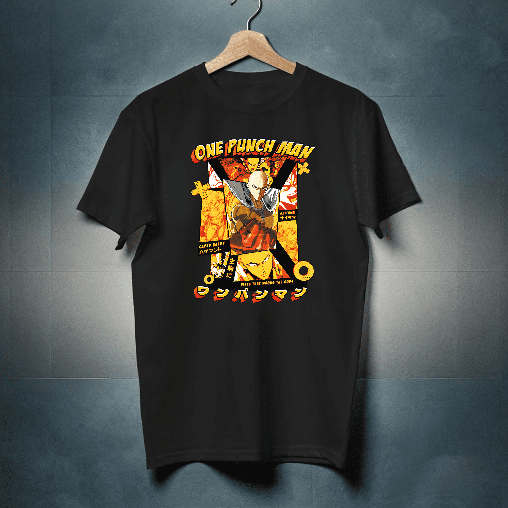 One Punch Man T-Shirt Saitama Shirt Garou Tshirt Fubuki Genos Anime ...