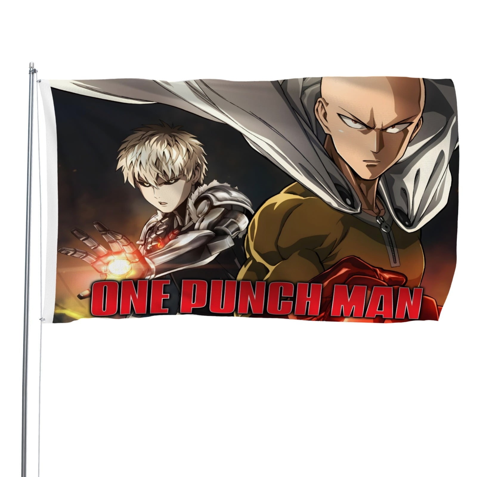 One-Punch Man-themed Printed Flag Perfect gift for fans, friends, and ...