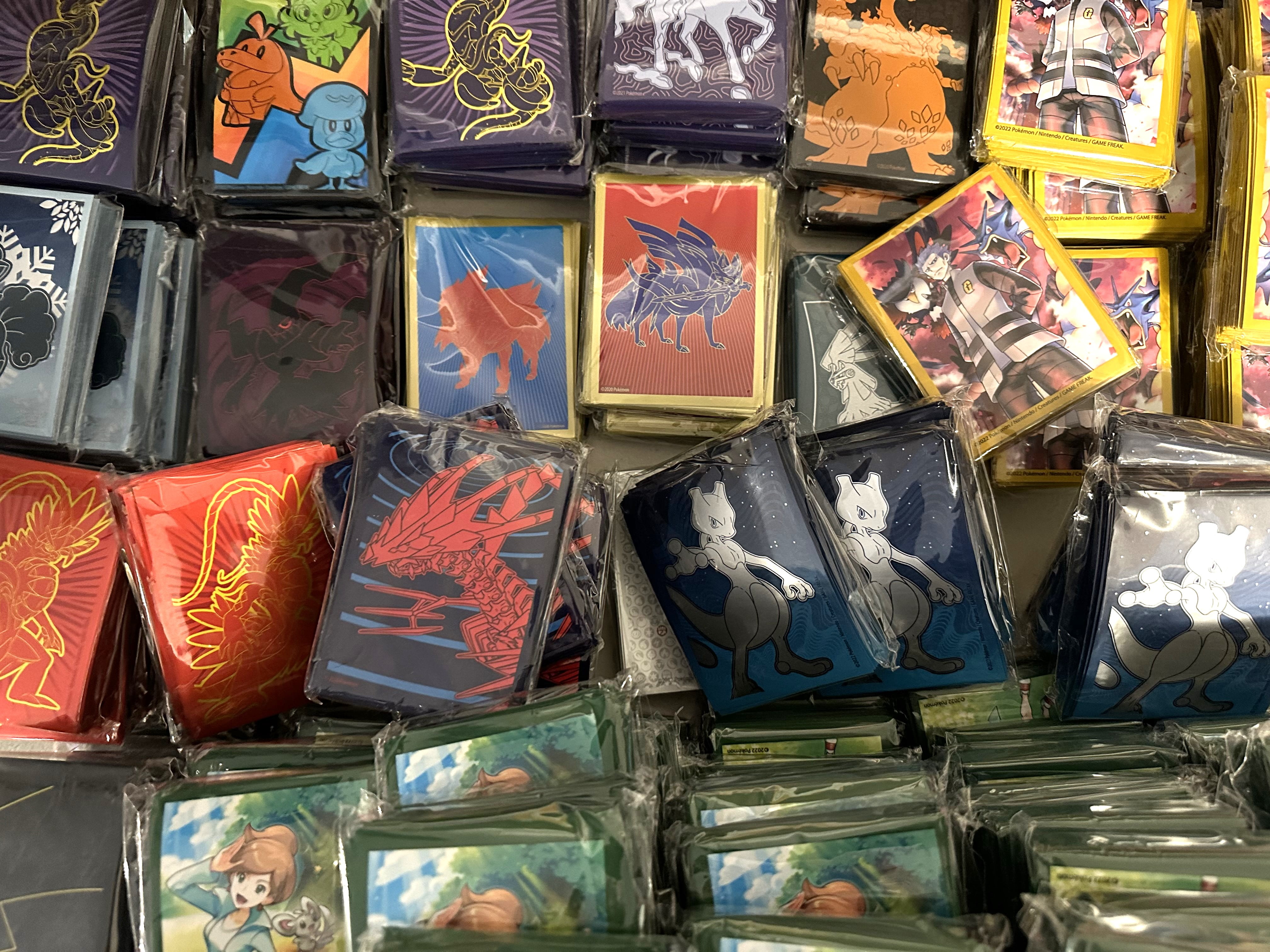 One Random 65 Count Pack of Pokemon Elite Trainer Box Sleeves / Deck ...