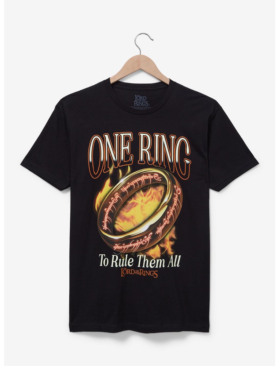 One Ring T-Shirt - Bold Graphic Tee Featuring the Iconic One Ring from ...