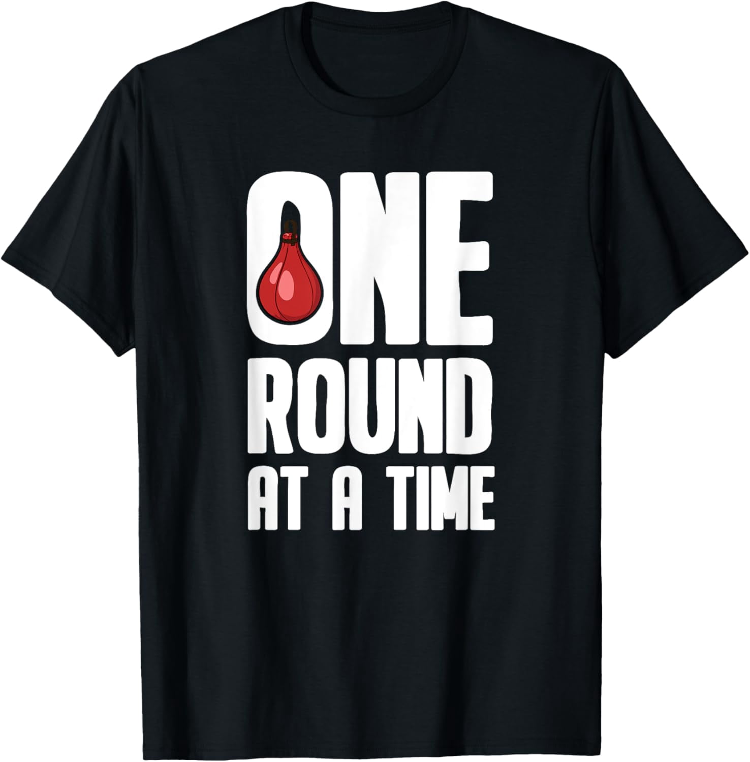 One Round At A Time Boxing Gloves - Boxer T-Shirt mens t shirt，black ...