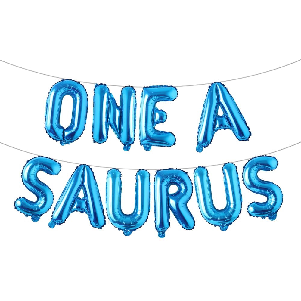 One a Saurus Birthday DHF10 Decorations, Dinosaur 1st Birthday Supplies ...