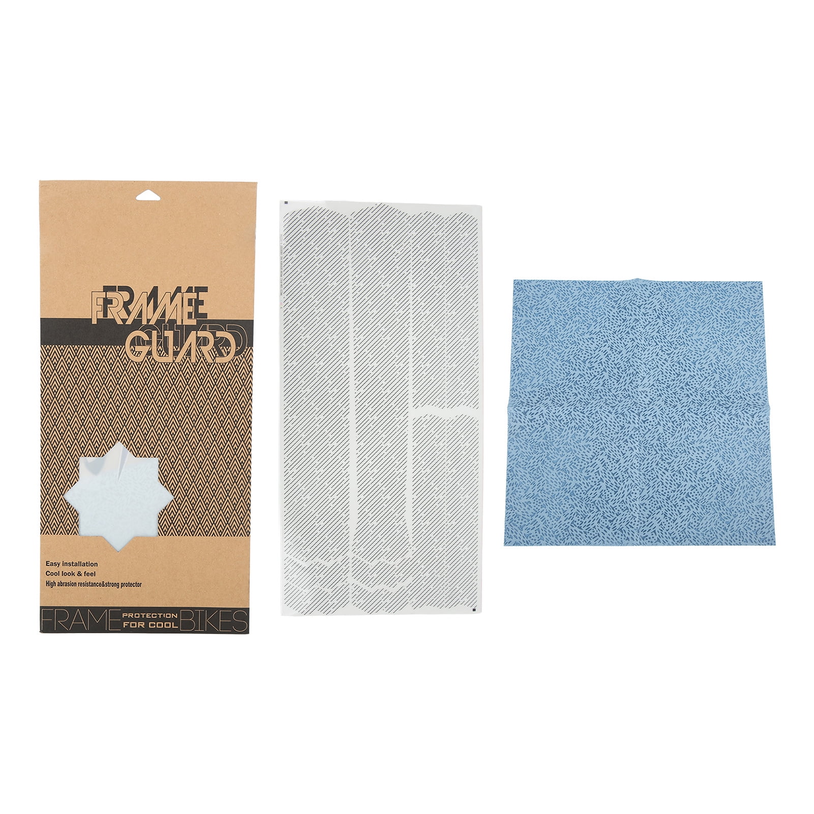 One Set Bike Frame Sticker Thermoplastic Polyurethane Bike Frame ...