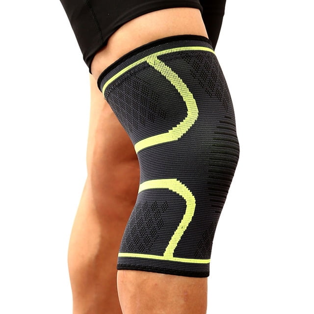 One Set Of 2 Compression Knee Brace Support Sports Sleeve Arthritis ...
