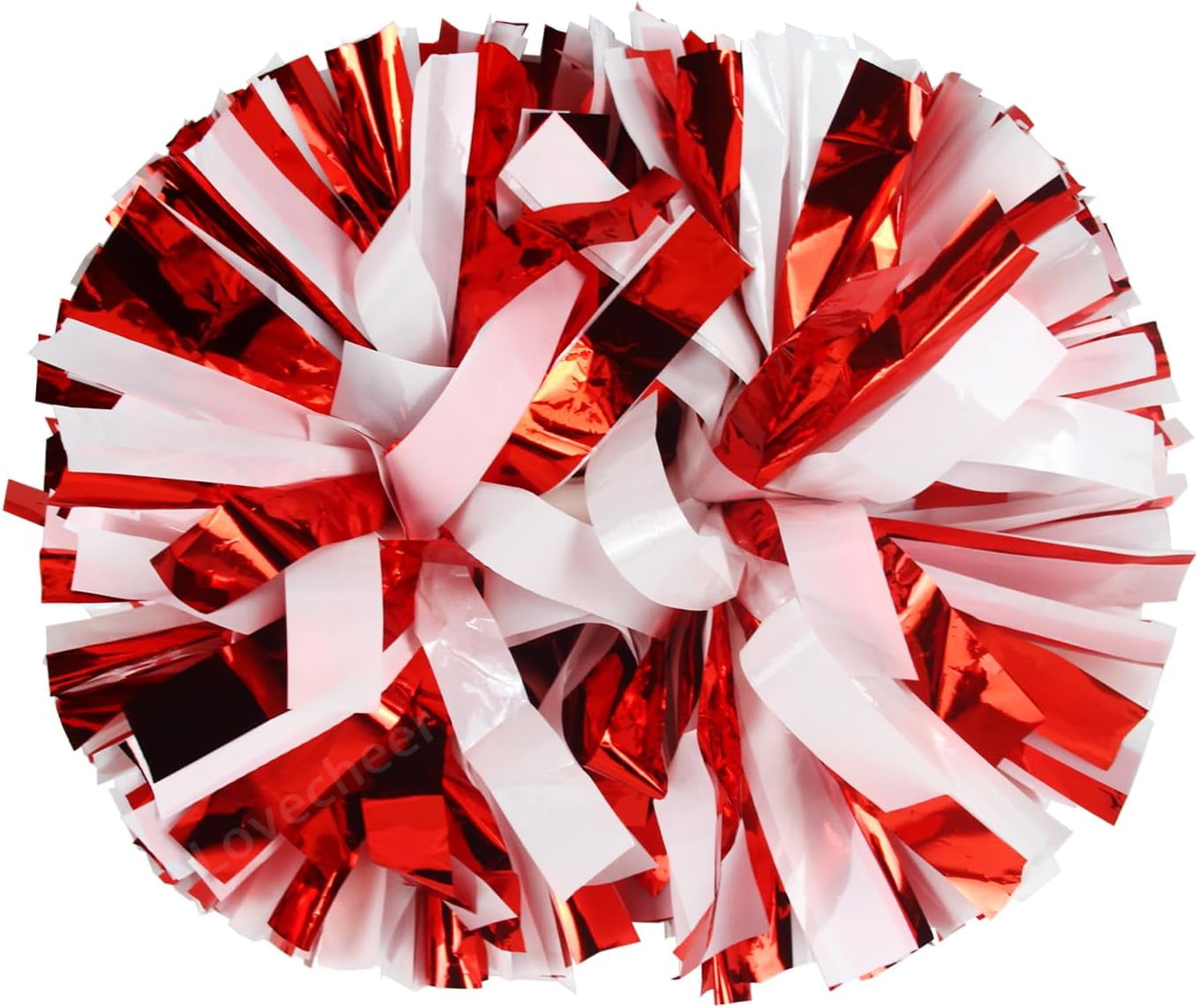 One Set of 2PCS Plastic Cheerleading Pom Poms with Baton Handle Cheer ...