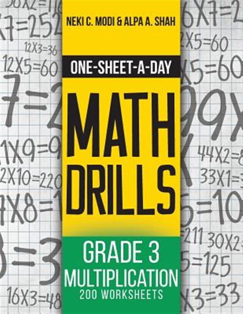 Pre-Owned One-Sheet-A-Day Math Drills: One-Sheet-A-Day Math Drills ...