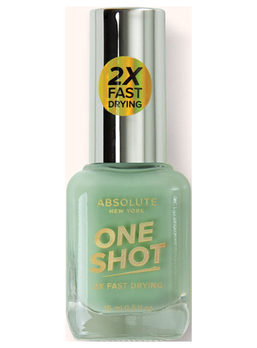 One Shot Nail Polish - Pastel Mint - Walmart.com