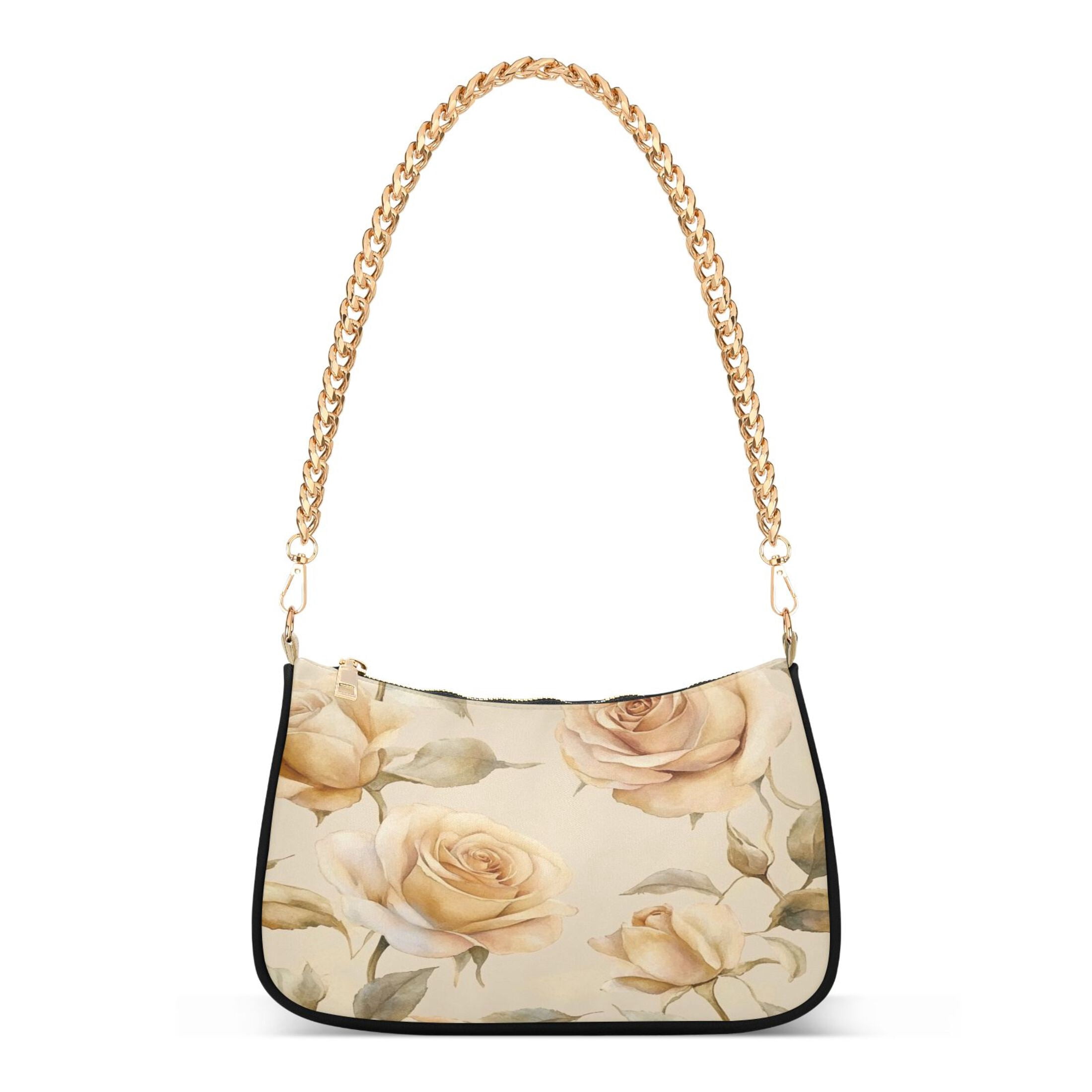 One Shoulder Chain Handbag 7.1x11x2.8in Women's Hobo Handbags Tote ...