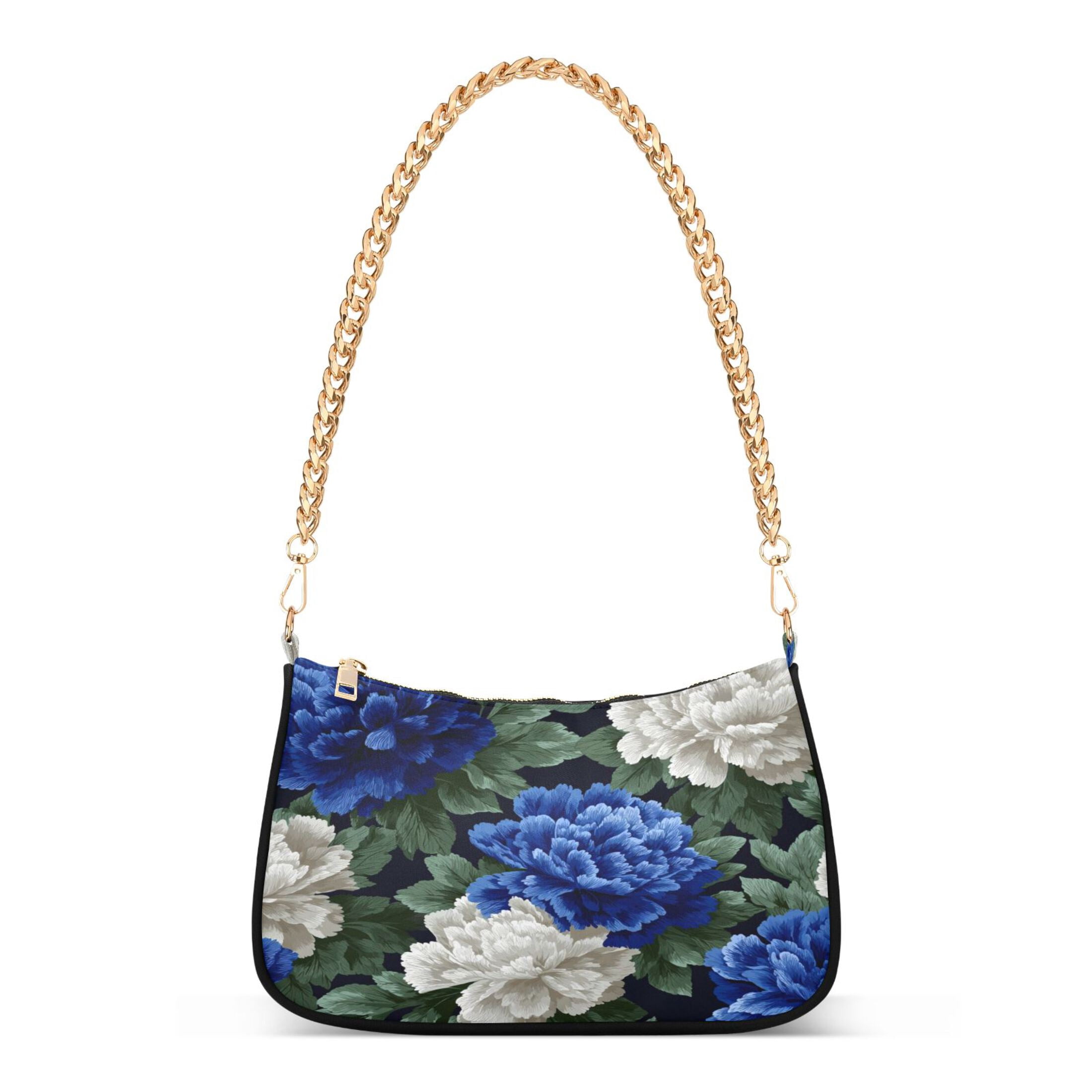 One Shoulder Chain Handbag 7.1x11x2.8in Women's Hobo Handbags Tote ...