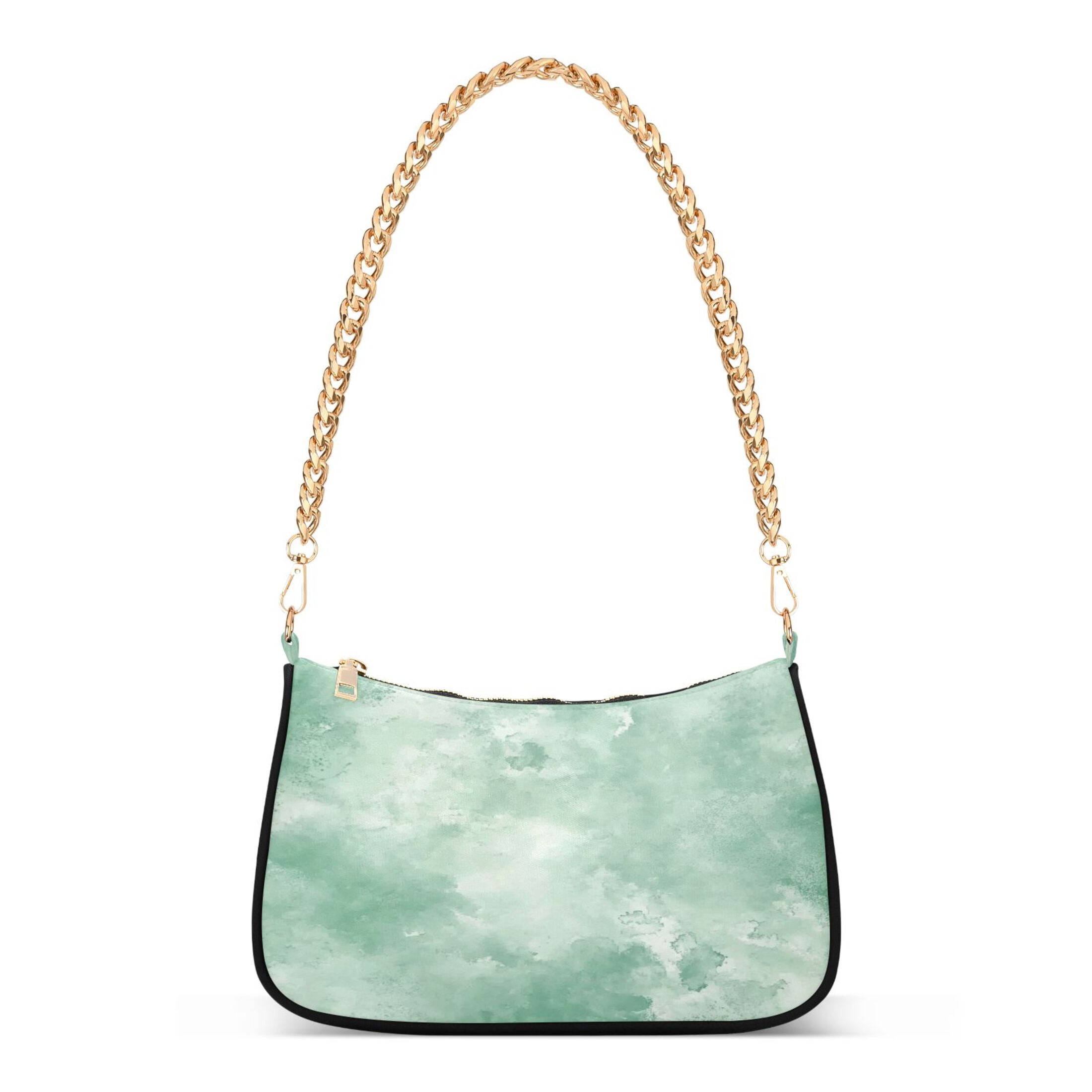 One Shoulder Chain Handbag 7.1x11x2.8in Women's Hobo Handbags Tote ...